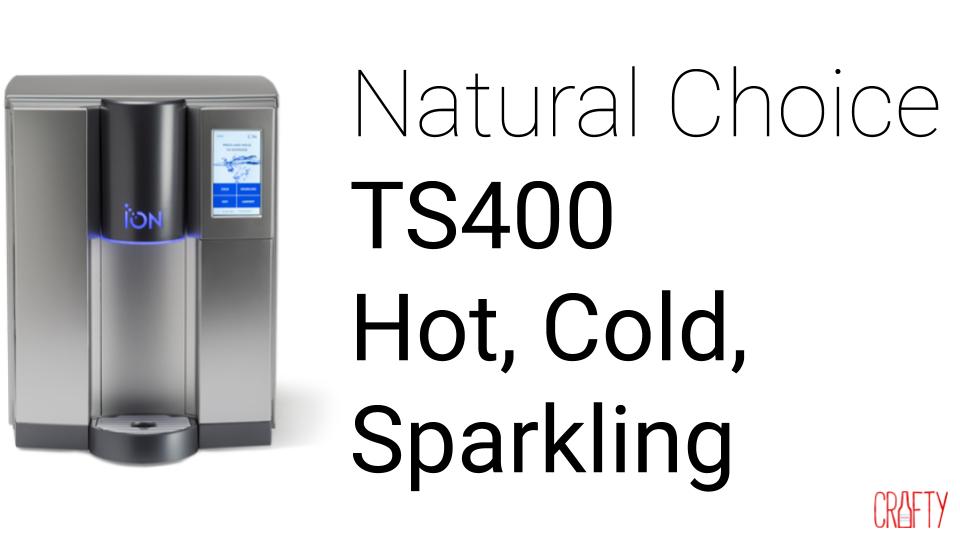 Natural Choice iON TS400 Hot, Cold, & Sparkling Water Machine